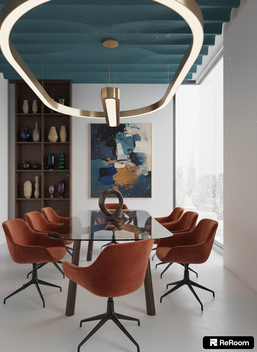 office in modern-fusion - ReRoom AI